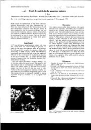 Coral dermatitis in the aquarium industry. = (Dermatose provoquée par ...