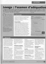 Levage : l'examen d'adéquation.. 193, cahier prati - Portail documentaire INRS