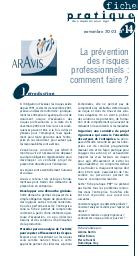 La prévention des risques professionnels : comment faire ? - Portail ...