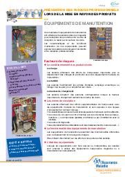 Prévention des risques professionnels lors de la mise en rayon des ...